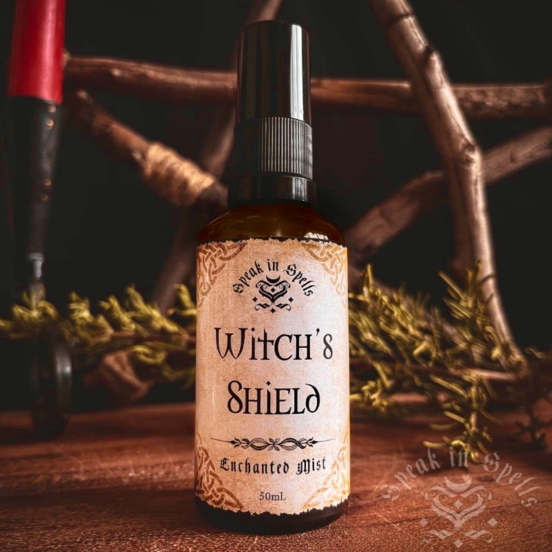 Witch’s Shield Enchanted Mist – Brooms & Witchery